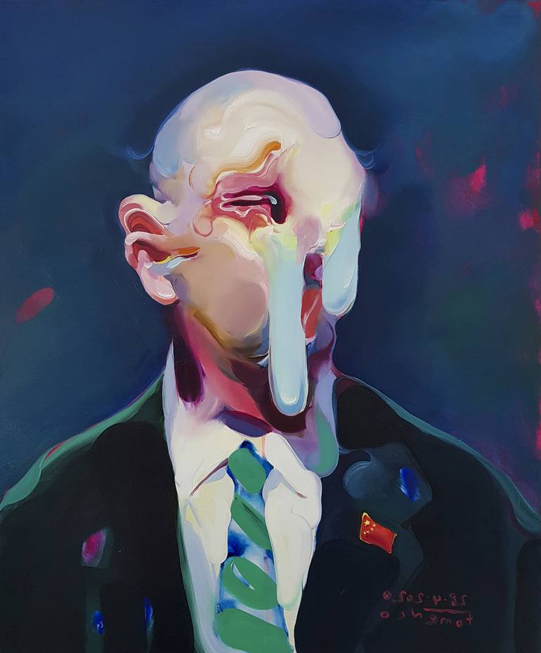 I am okay Painting by Maxim Fomenko | Saatchi Art