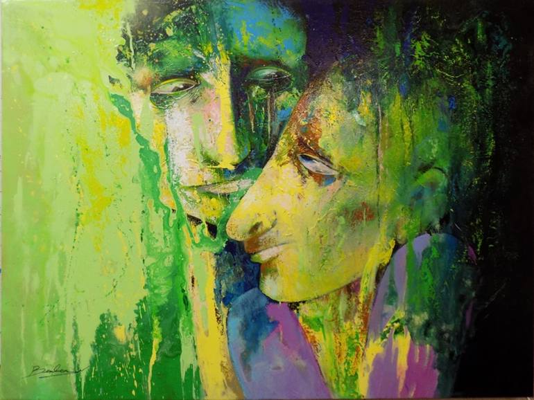 Fatherly Painting by Arbe Ara Berberyan | Saatchi Art