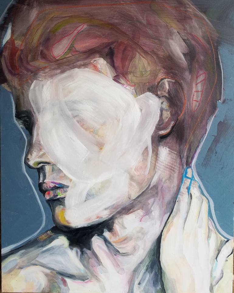 Looker Painting by T Angeline | Saatchi Art