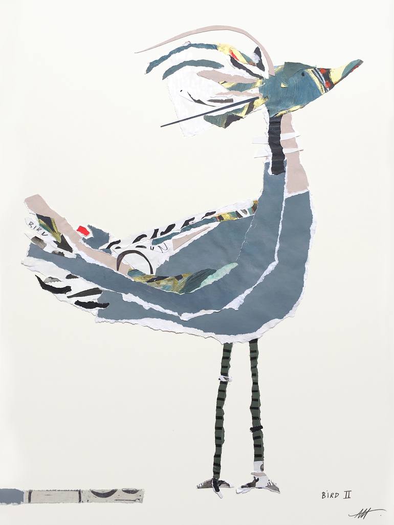 Bird II Collage by Anna Hymas | Saatchi Art