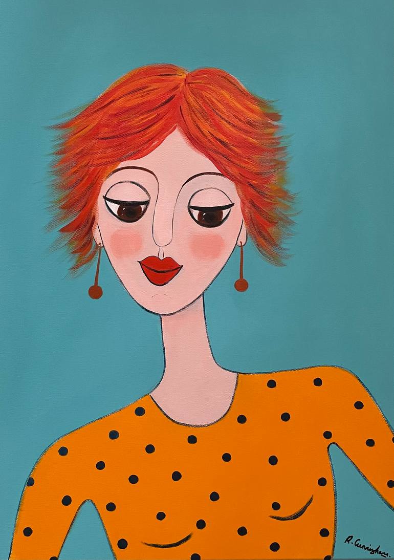 Milly Painting by Rosie Cunningham | Saatchi Art