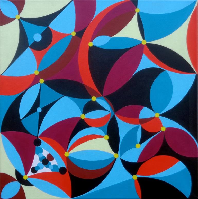 Roundabout Painting by Michael Safran | Saatchi Art