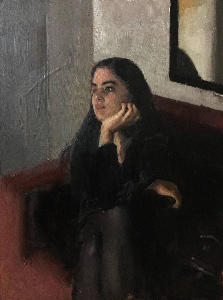 Erika Painting by Guido Mauas | Saatchi Art