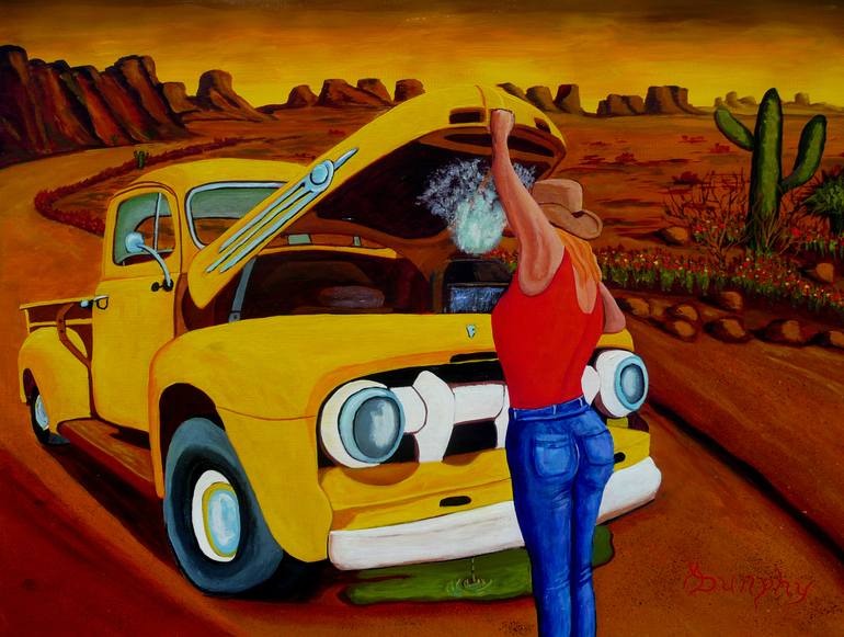 Overheated Painting by Anthony Dunphy | Saatchi Art