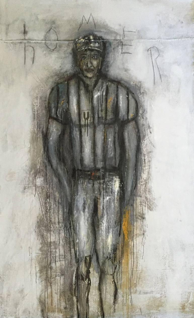 HOMER Painting by Kris Gebhardt | Saatchi Art