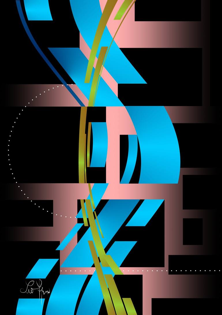 Two Possibilities Painting by Leo Symon | Saatchi Art