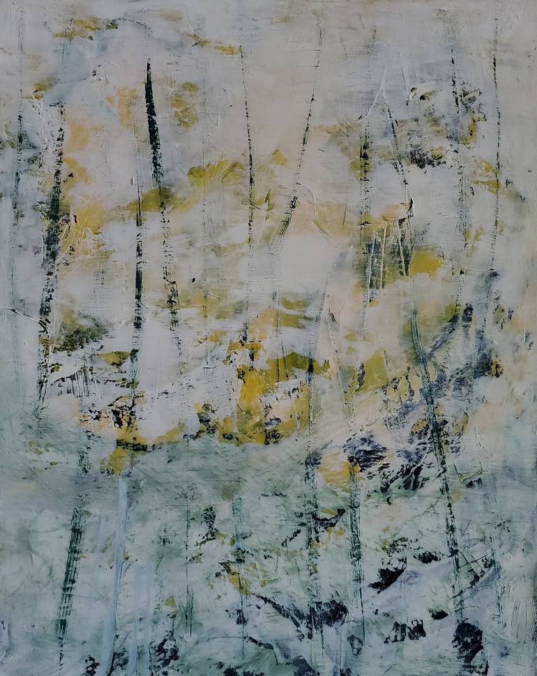 Winter Light Painting by Rebecca Hodel | Saatchi Art