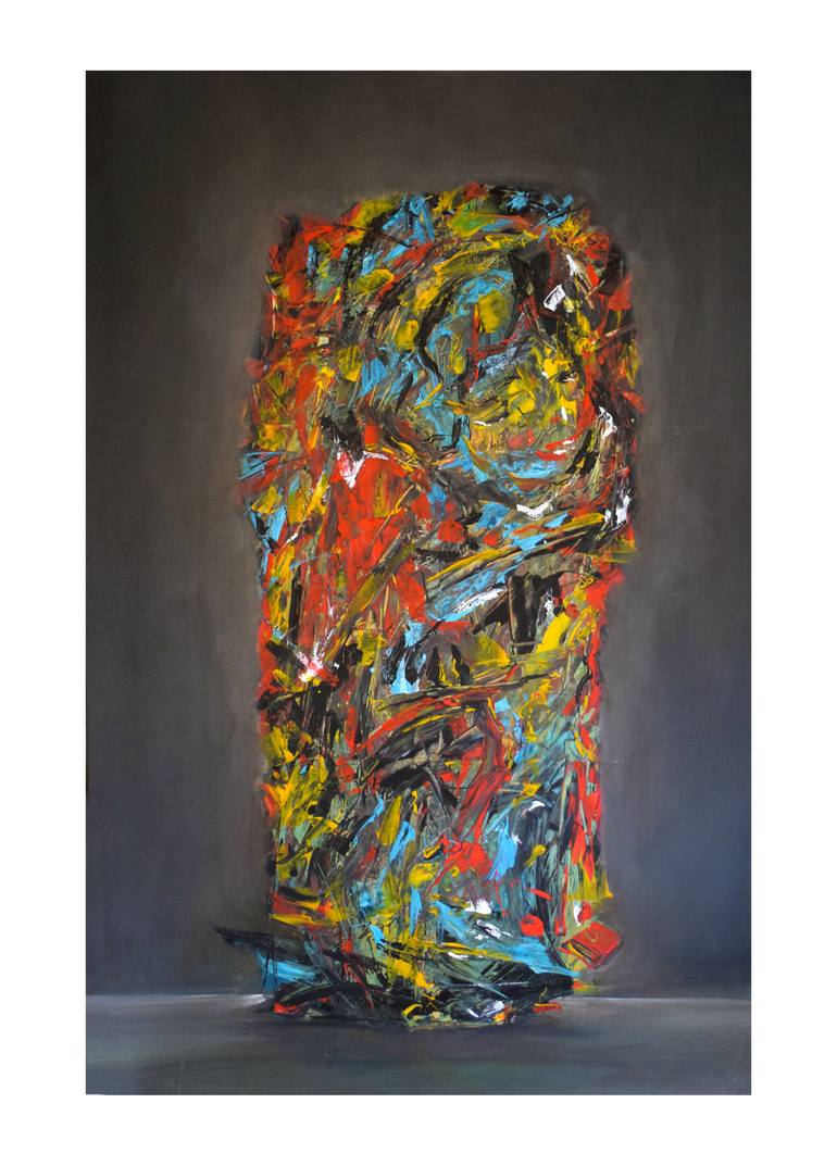 Vacuumed Skepticism Painting by Ramzi Karanouh | Saatchi Art