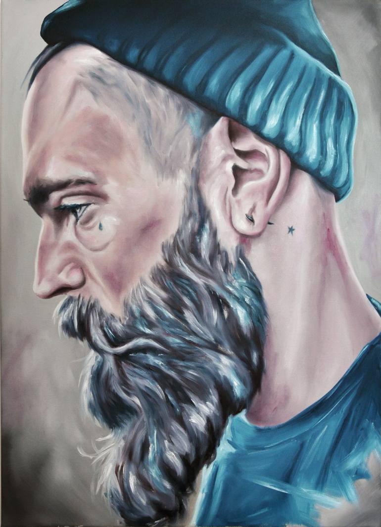 Teardrop Painting by Mullo Art | Saatchi Art