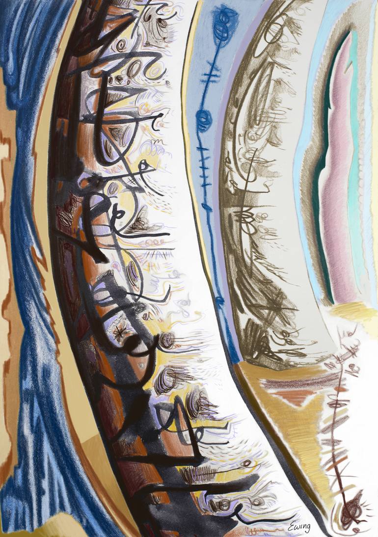 A Very Pleasant Pathway - Limited Edition 47 of 50 Printmaking by Robert Ewing | Saatchi Art