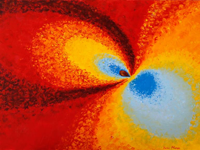 Singularity Painting by Venu Menon | Saatchi Art