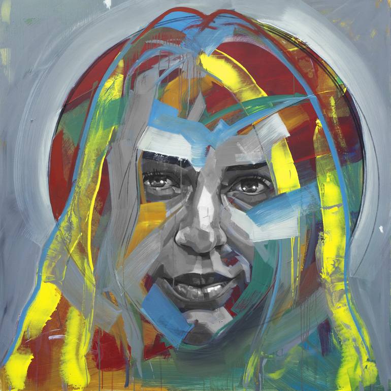 Natasha Painting by Kos Cos | Saatchi Art
