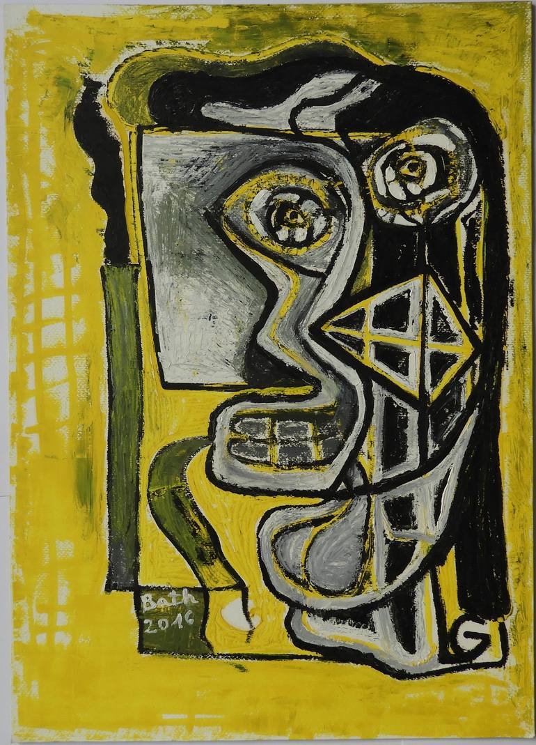 Scream Painting by Gábor Mucsi | Saatchi Art