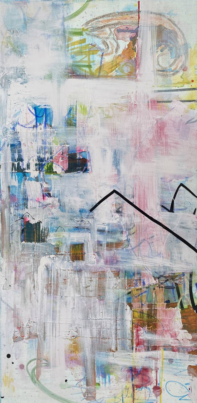 BEYOND THE MAP Painting by Jason Forcier | Saatchi Art