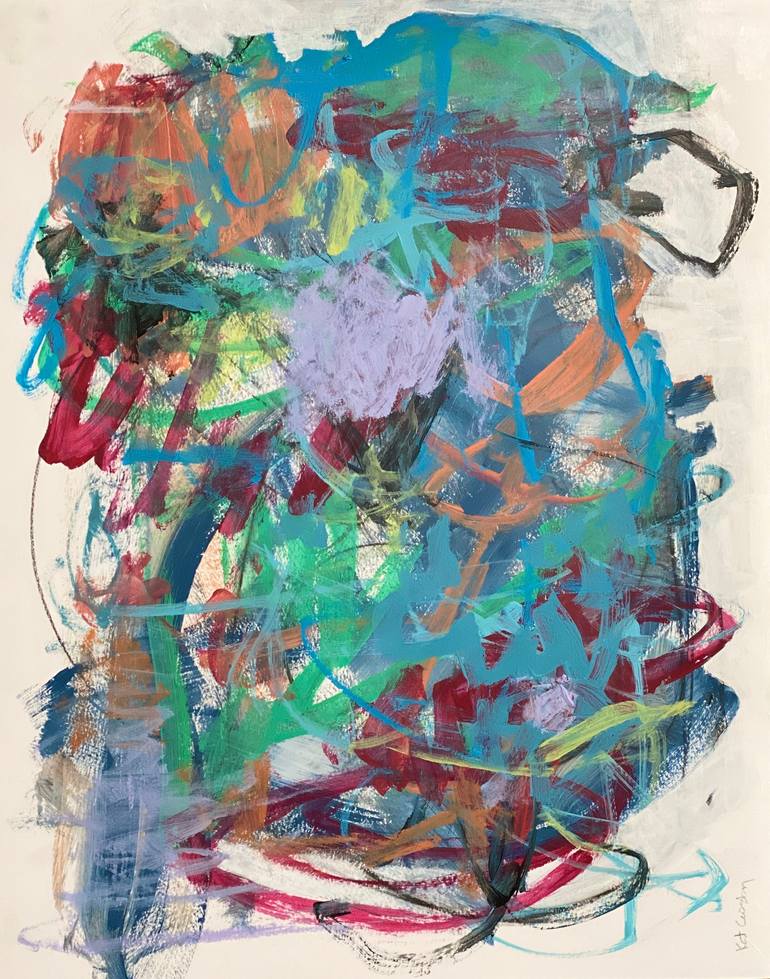 Land of Confusion Painting by Kat Crosby | Saatchi Art