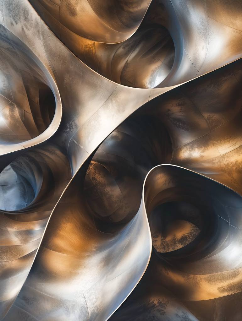 abstract lines 2D wall art Sculpture by ANDREA PALLANG | Saatchi Art