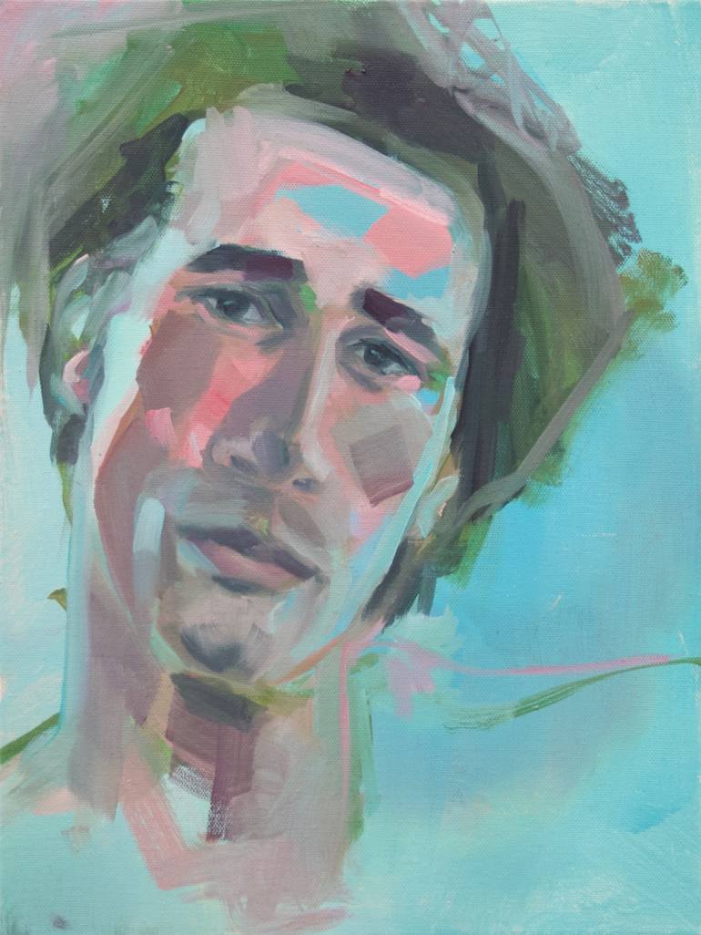 how does it feel? Painting by Kim Kimbro | Saatchi Art