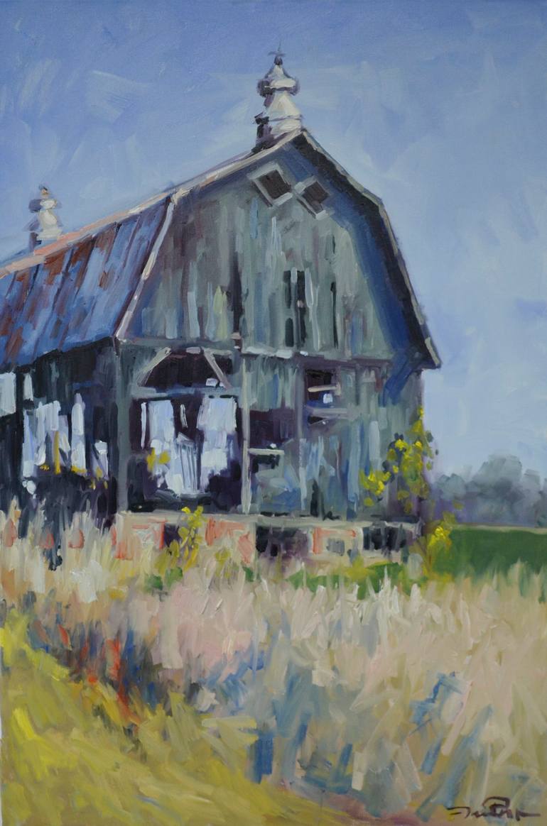 Barn Anatomy Painting by Jason Prigge | Saatchi Art