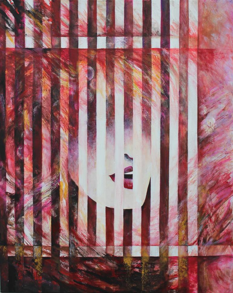 Behind Bars Painting by Svenja Bary | Saatchi Art