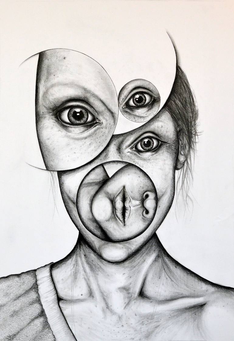 Monochrome #1 Drawing by Andy Butler | Saatchi Art