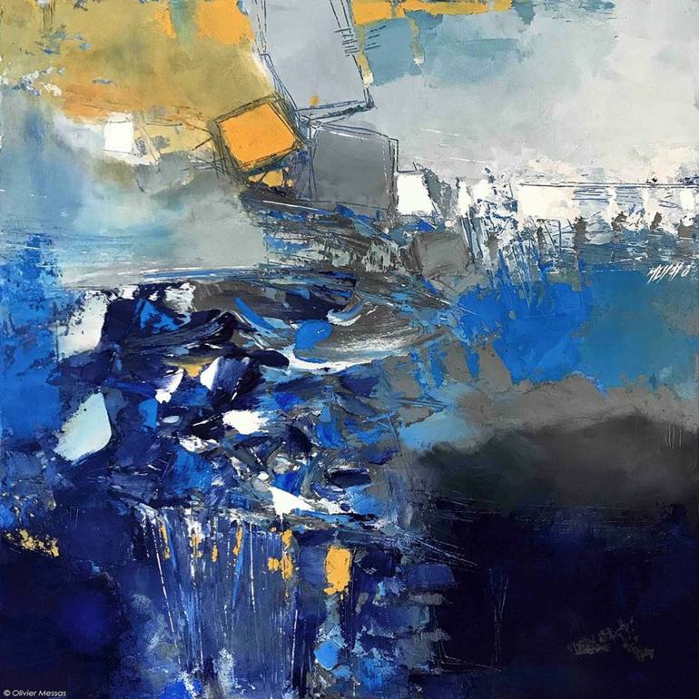 Inside passage... Painting by Olivier Messas | Saatchi Art