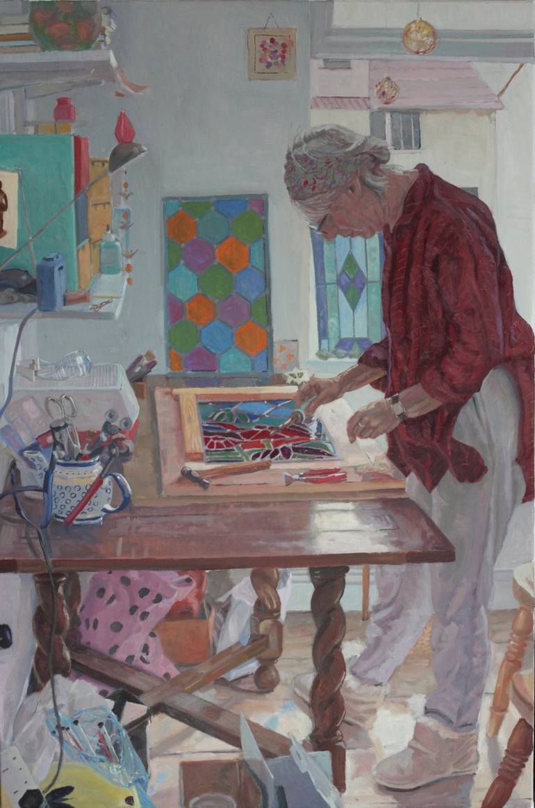 Leading Painting by Howard Mason | Saatchi Art