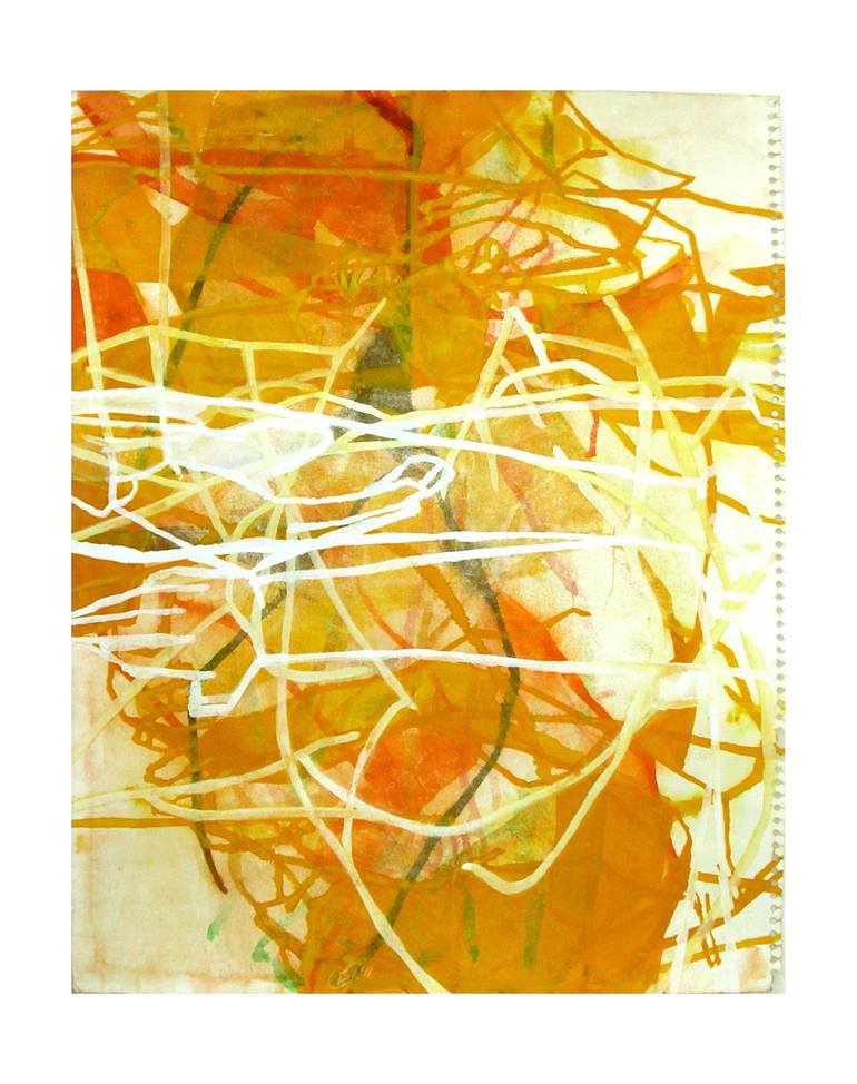 White Interstices Painting by Stan Berning | Saatchi Art