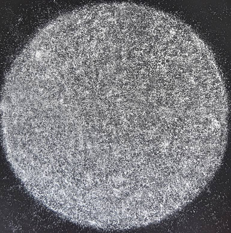 White dot #2 Painting by Astrid Stoeppel | Saatchi Art