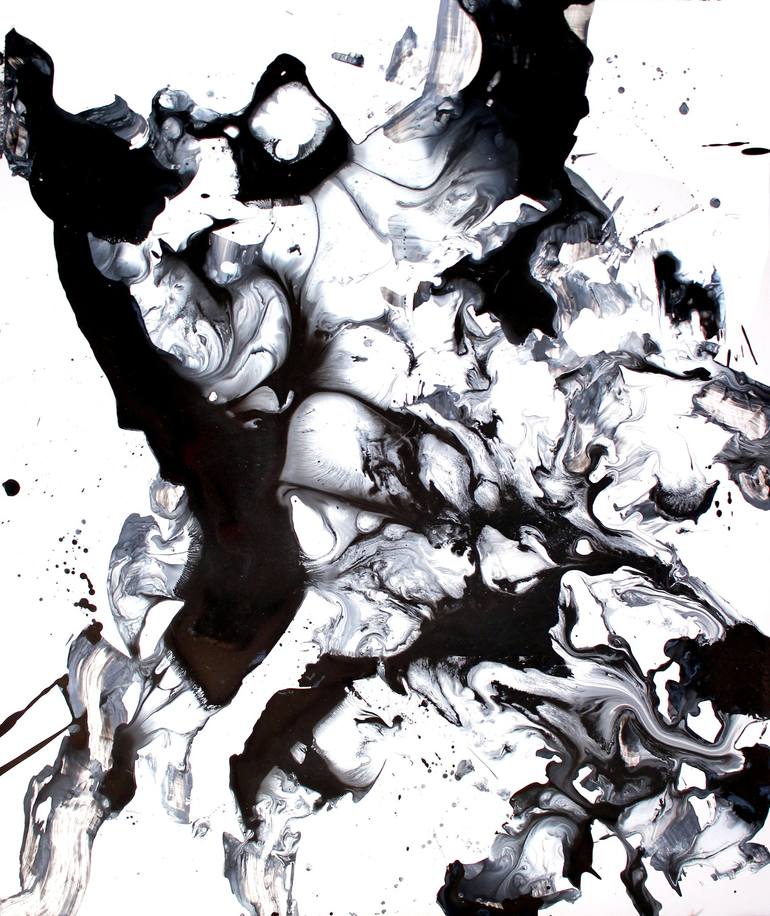 *SOLD* Pyroclastic Flow Painting by Steve Demyan | Saatchi Art