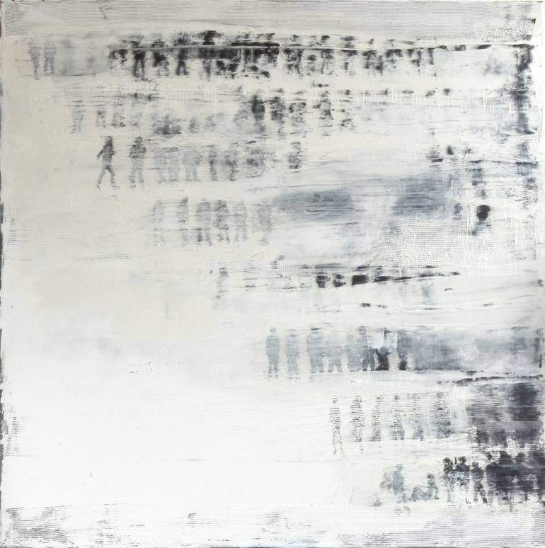 Multitude Painting by Marie-José Domenjoz | Saatchi Art