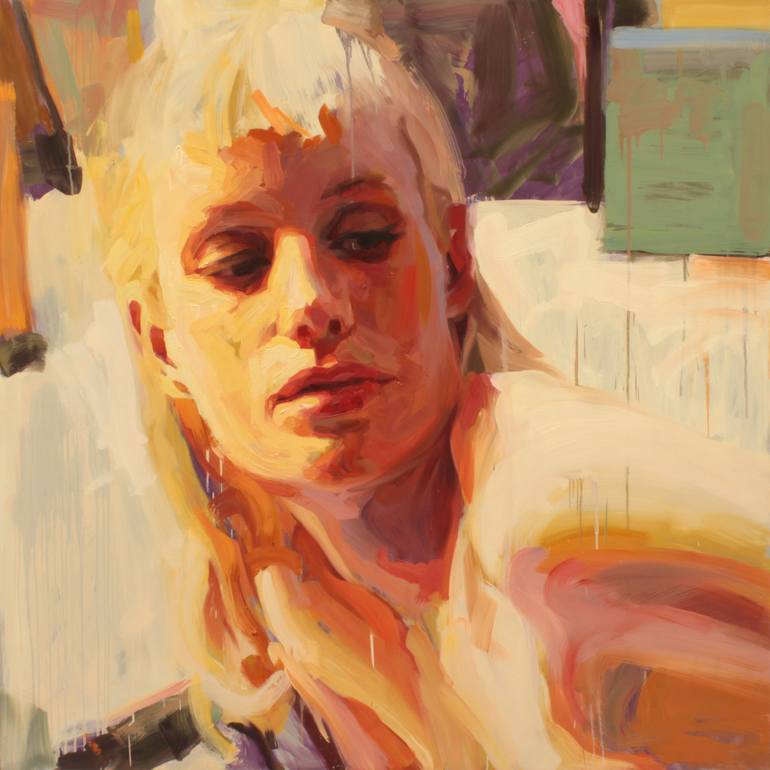 Face #1 Painting by Gabriel Lipper | Saatchi Art