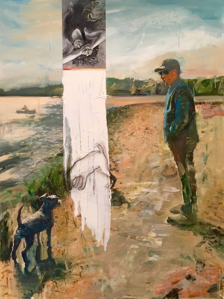 Climate Change Painting by Sarah Riley | Saatchi Art