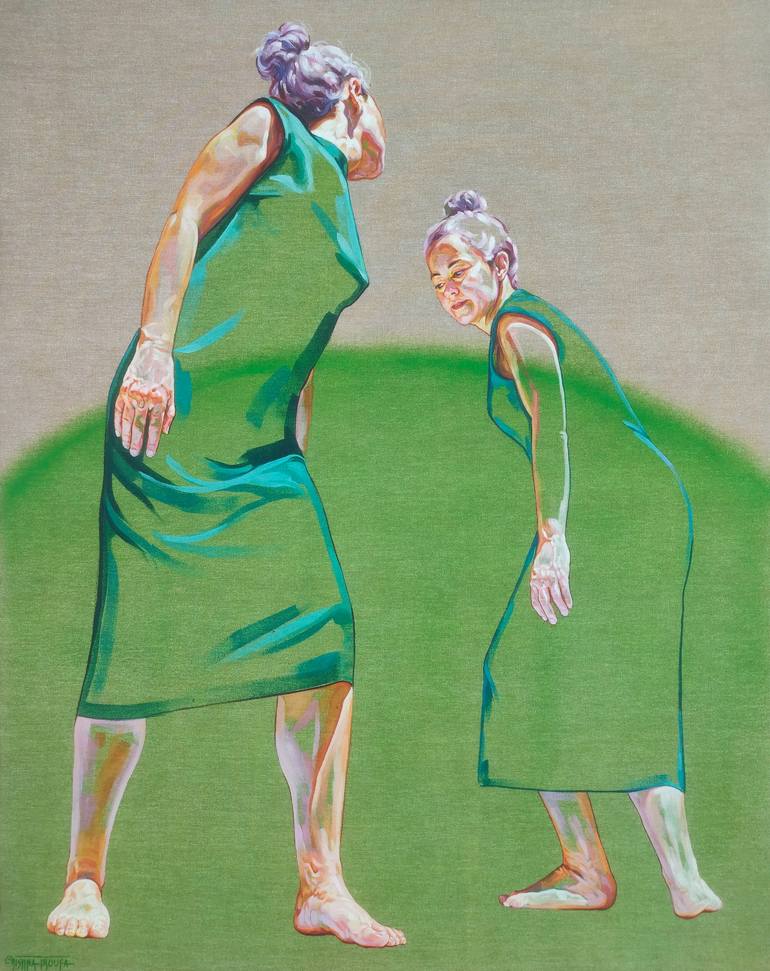 The Hill Painting by Cristina Troufa | Saatchi Art