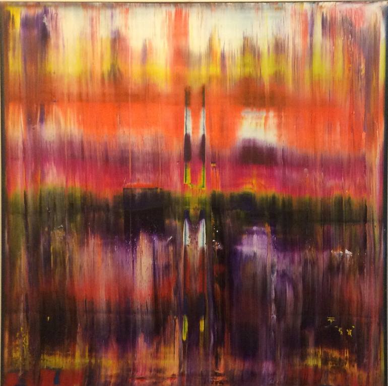 Abstract 142 Painting by Derek Lawrence Collier | Saatchi Art