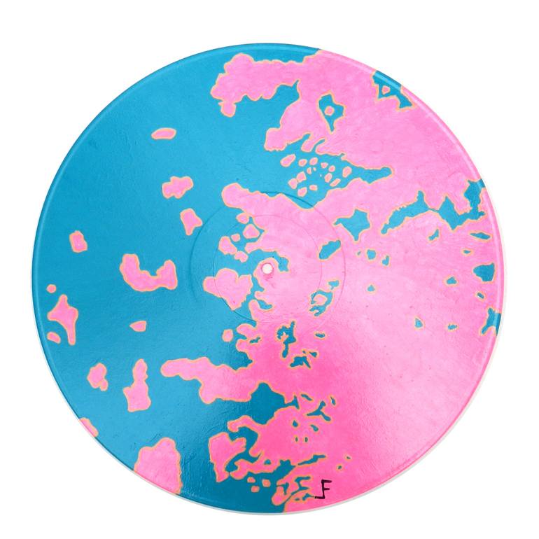 Blue vs. Pink Painting by Jeffrey Fogg | Saatchi Art