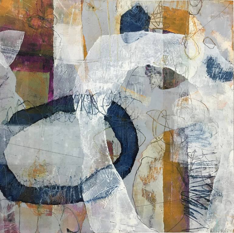 Conversation Painting by Jane Kenyon | Saatchi Art