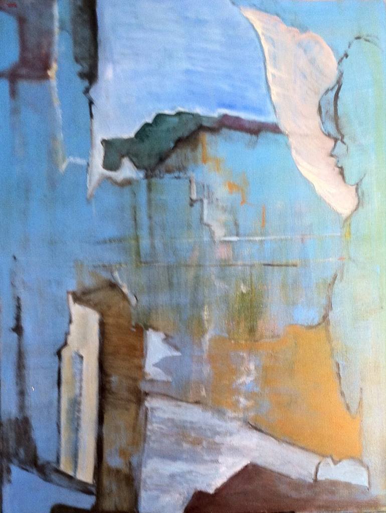 Space in architecture Painting by Anna Grochowska | Saatchi Art