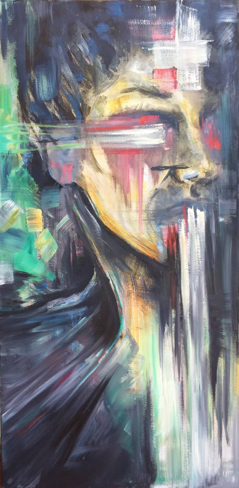 Cocaine Painting by Sofiya Minkova | Saatchi Art