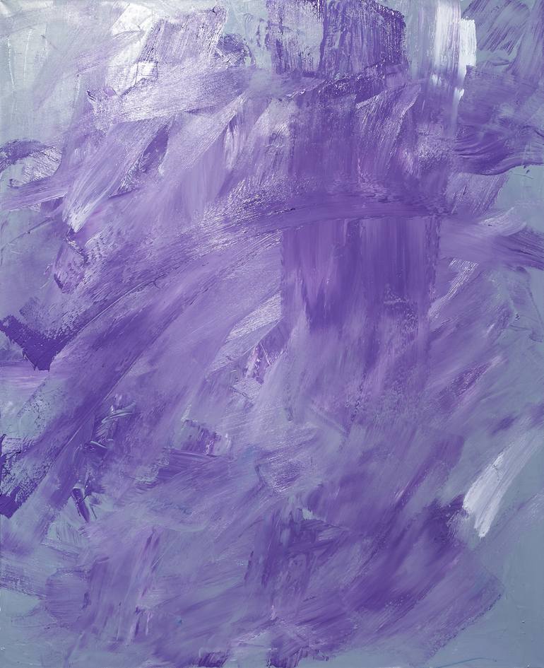 Violet Painting by Elena Vertikova | Saatchi Art