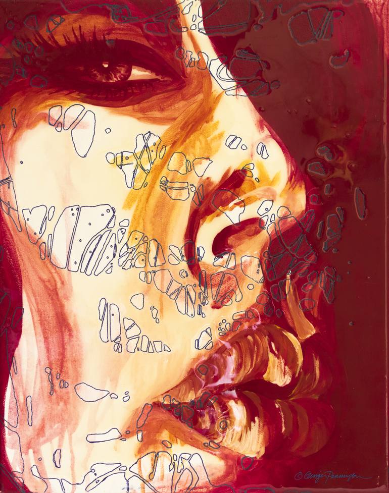 After the Runway Painting by Ginger Pennington | Saatchi Art