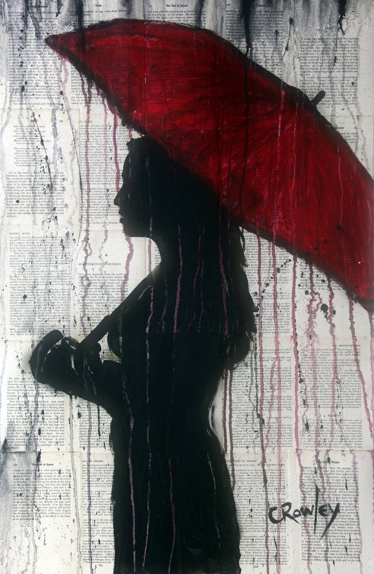 Waiting for him Painting by Darren Crowley | Saatchi Art