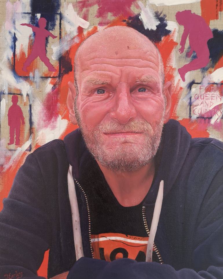 Pat's Window Painting by James Earley | Saatchi Art