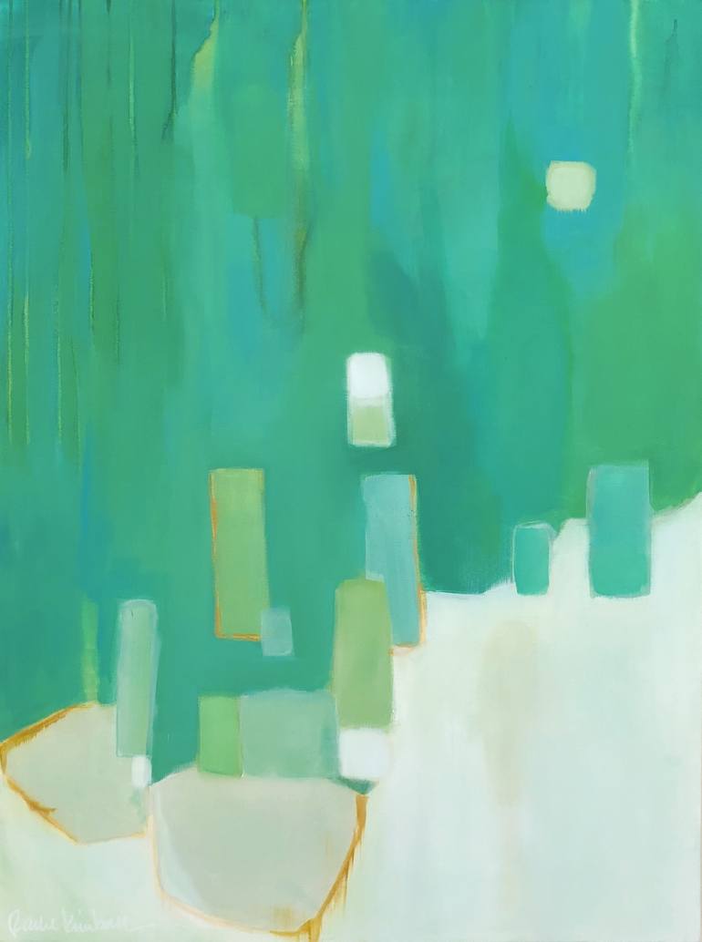 whistle talk Painting by Rachel Kimball | Saatchi Art