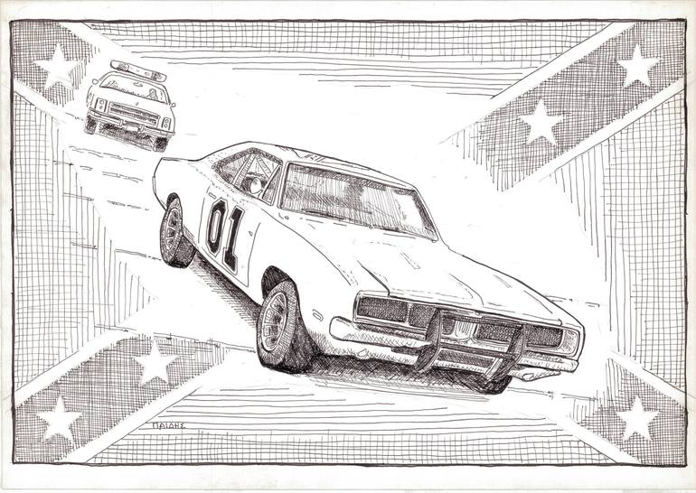 DUKES Drawing by Grigorios Paidis | Saatchi Art
