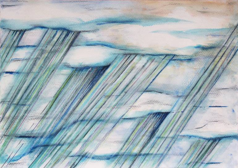 Deluge Painting by Jacqueline Talbot | Saatchi Art