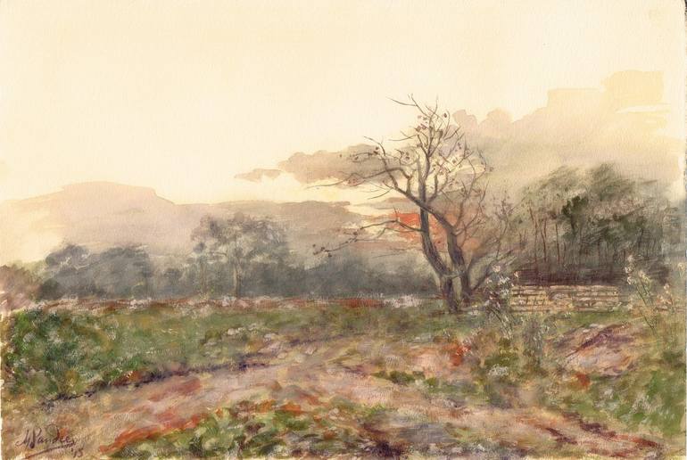 Evening Painting by Mart Sander | Saatchi Art