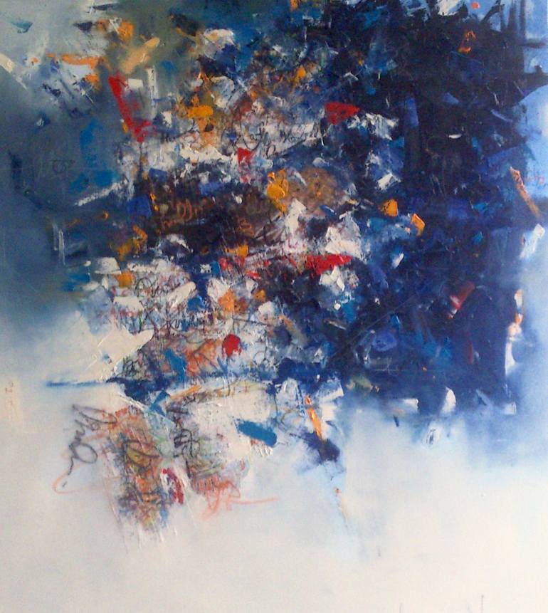 Mark My Word Painting by Toyin Alabi | Saatchi Art