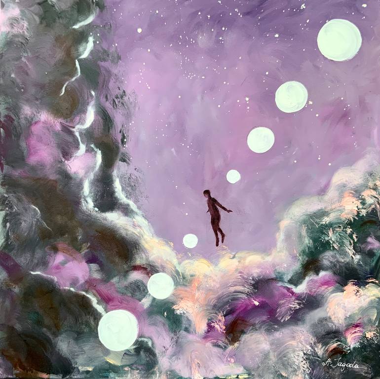 Very Peri (2022) Painting by Alexandra Jagoda | Saatchi Art