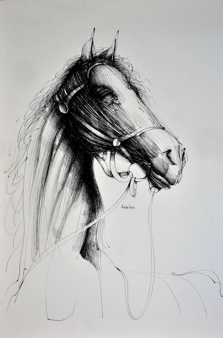 Transformation Drawing by Nikola Kosic | Saatchi Art