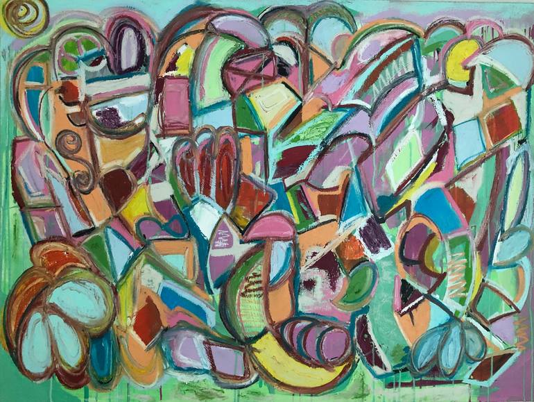 Welcome To Miami Painting by Alfredo Monroy | Saatchi Art